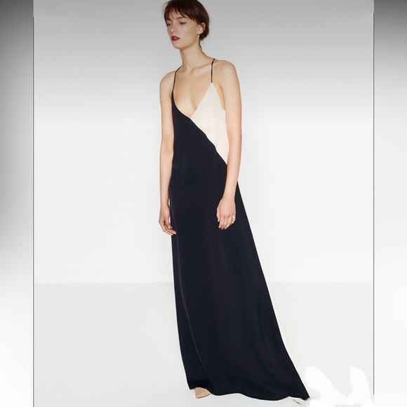 Zara | Dresses | Zara Tricolor Dress | Poshmark